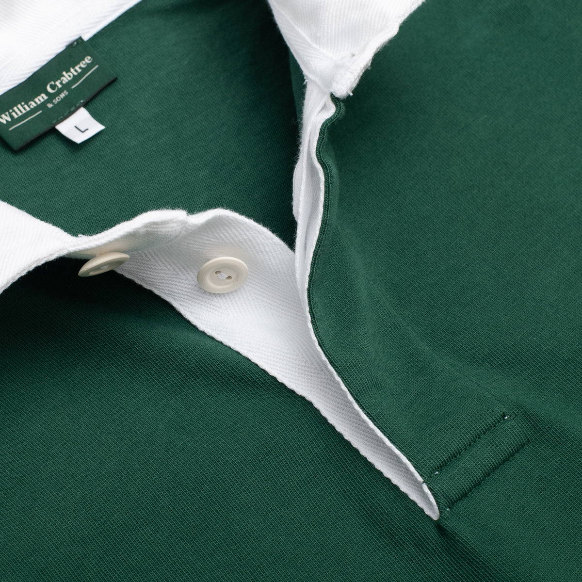 Fern Green Rugby Shirt – William Crabtree & Sons
