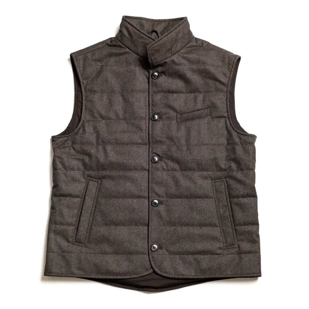 Flannel wool gilet – William Crabtree & Sons