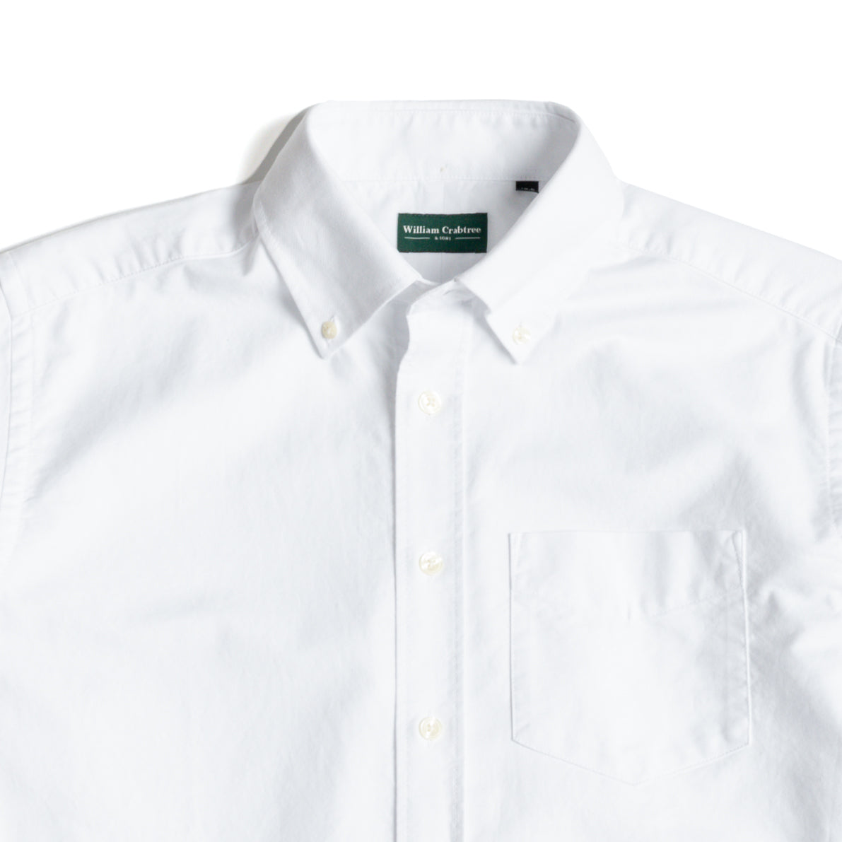 White Oxford Button Down Shirt – William Crabtree & Sons